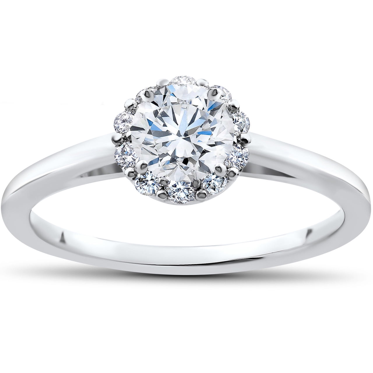 Divine Jewel Brilliant 2 Ct Round Cut VVS1/D Lab Created Diamond ...