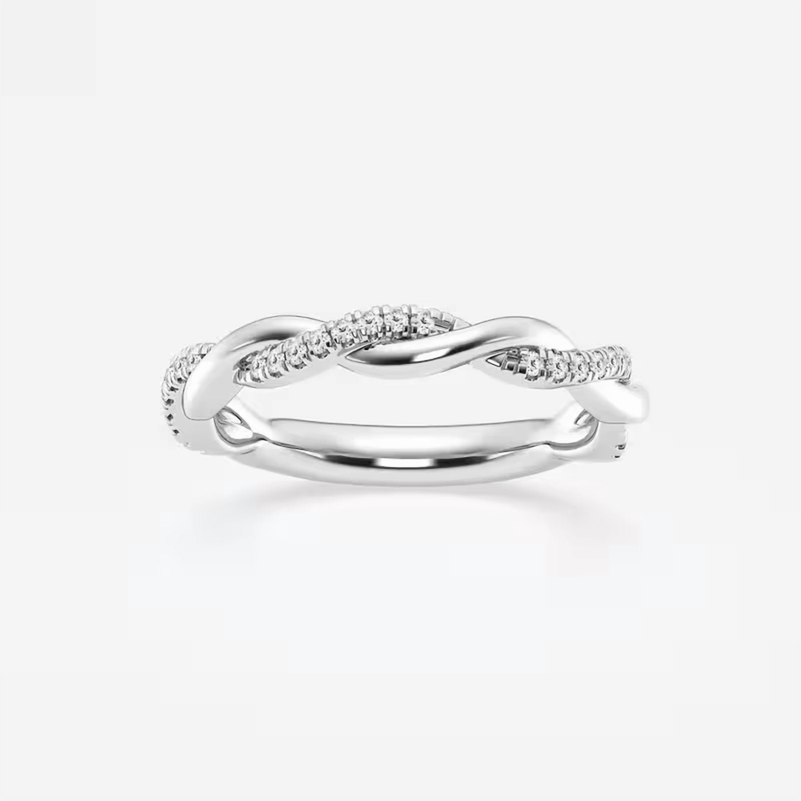 Divine Jewelry 1.73 Ct Round Cut Diamond Rings - 14K White Gold Plated ...