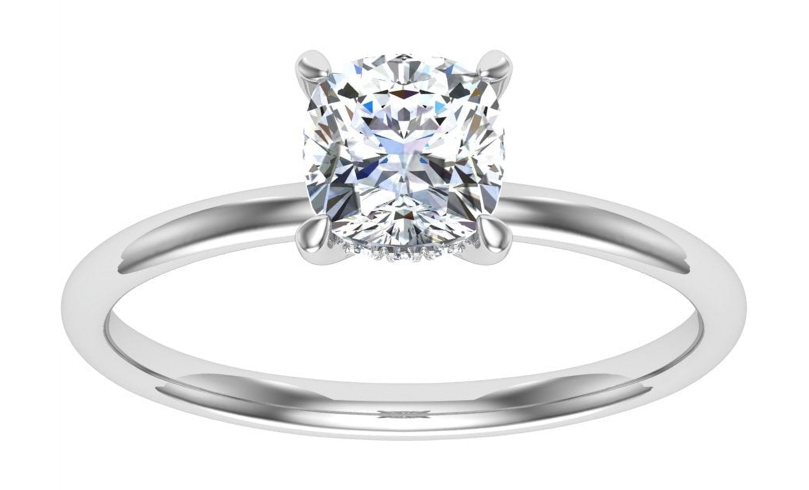Divine Jewelry 1.8 Ct Cushion Cut Excellent Engagement Wedding Ring ...