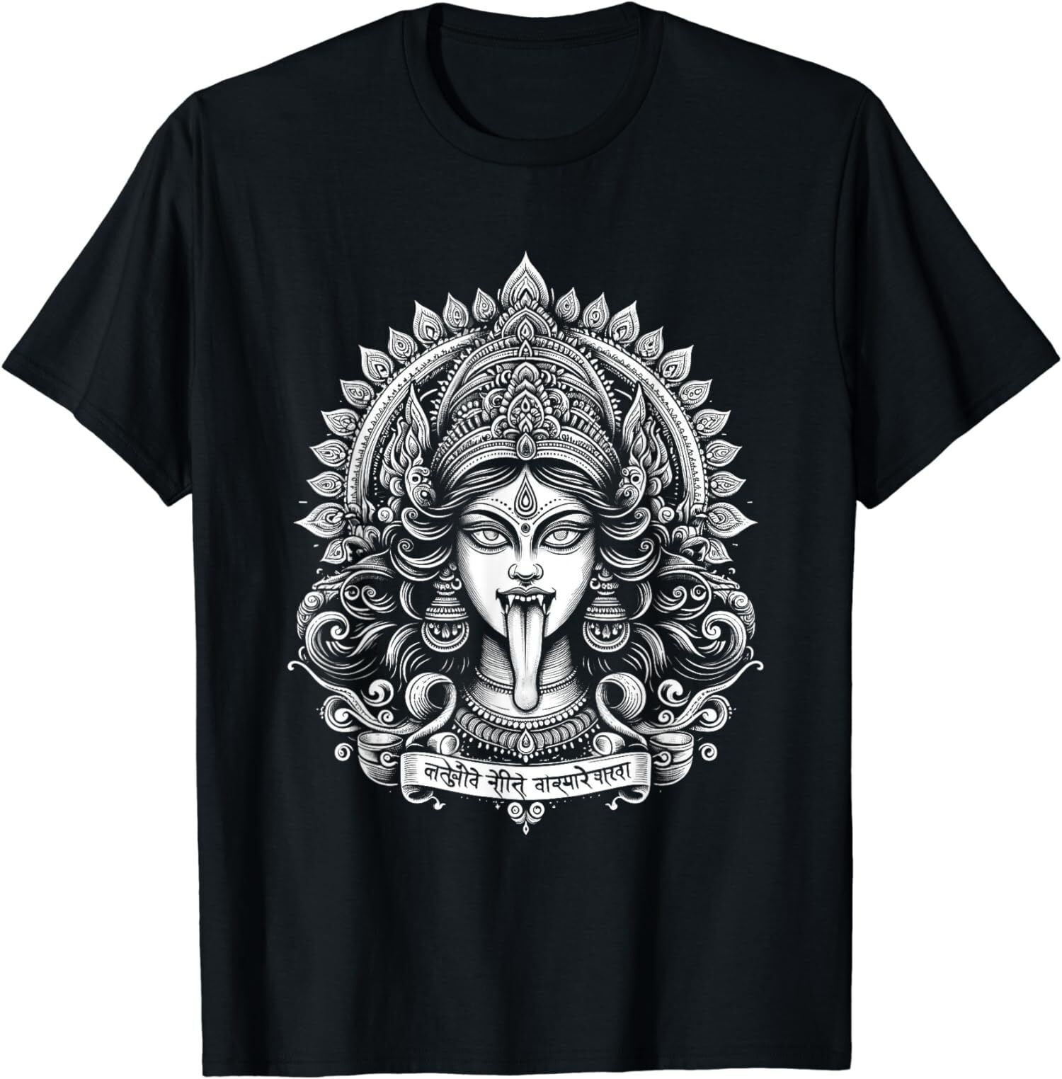 Divine Kali Goddess Yoga Shirts - Spiritual Hindu Deity Shirt S-5XL ...
