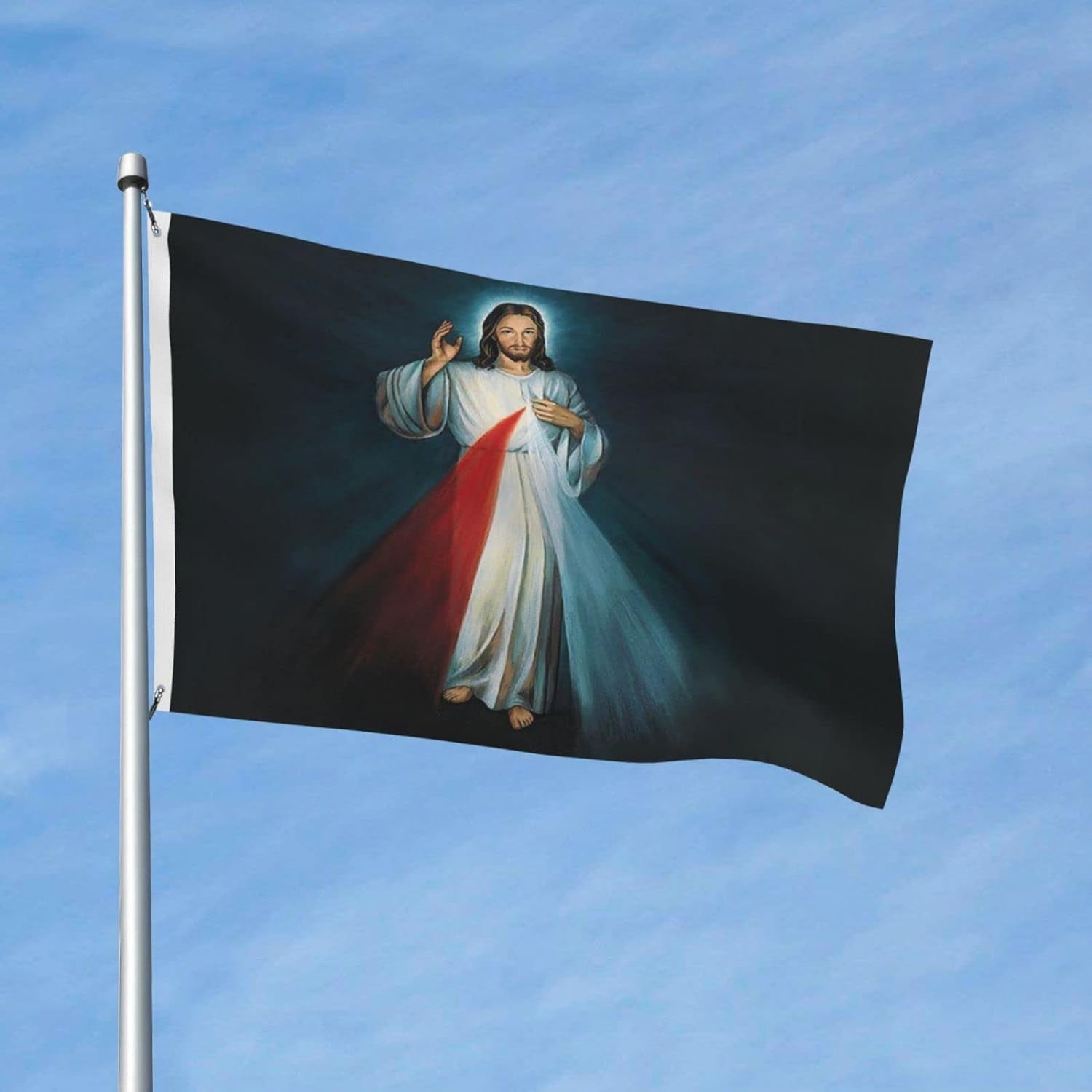 Divine Mercy Garden Flag Outdoor Indoor Party Home House Sign Decor ...