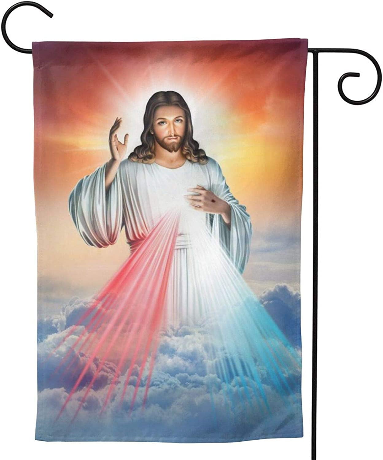 Divine Mercy Jesus Christian Garden Flag Double Sided Vertical Lord ...