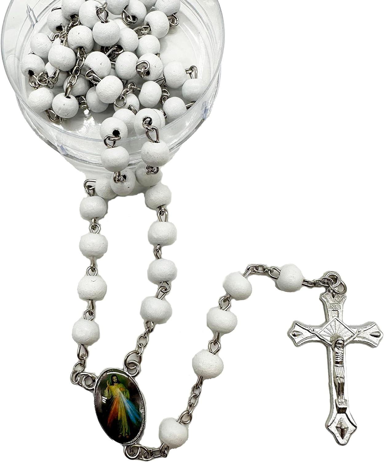 Divine Mercy Jesus Scented Rosary Party Favors for Baptism First ...