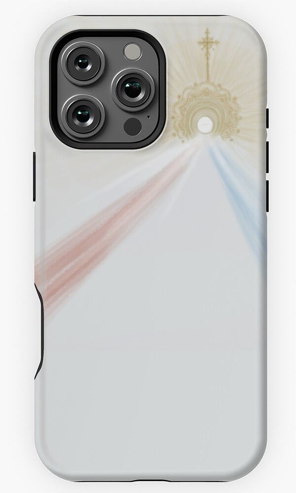 Divine Mercy Monstrance Religious Phone Case for iPhone 16 15 14 13 12 ...