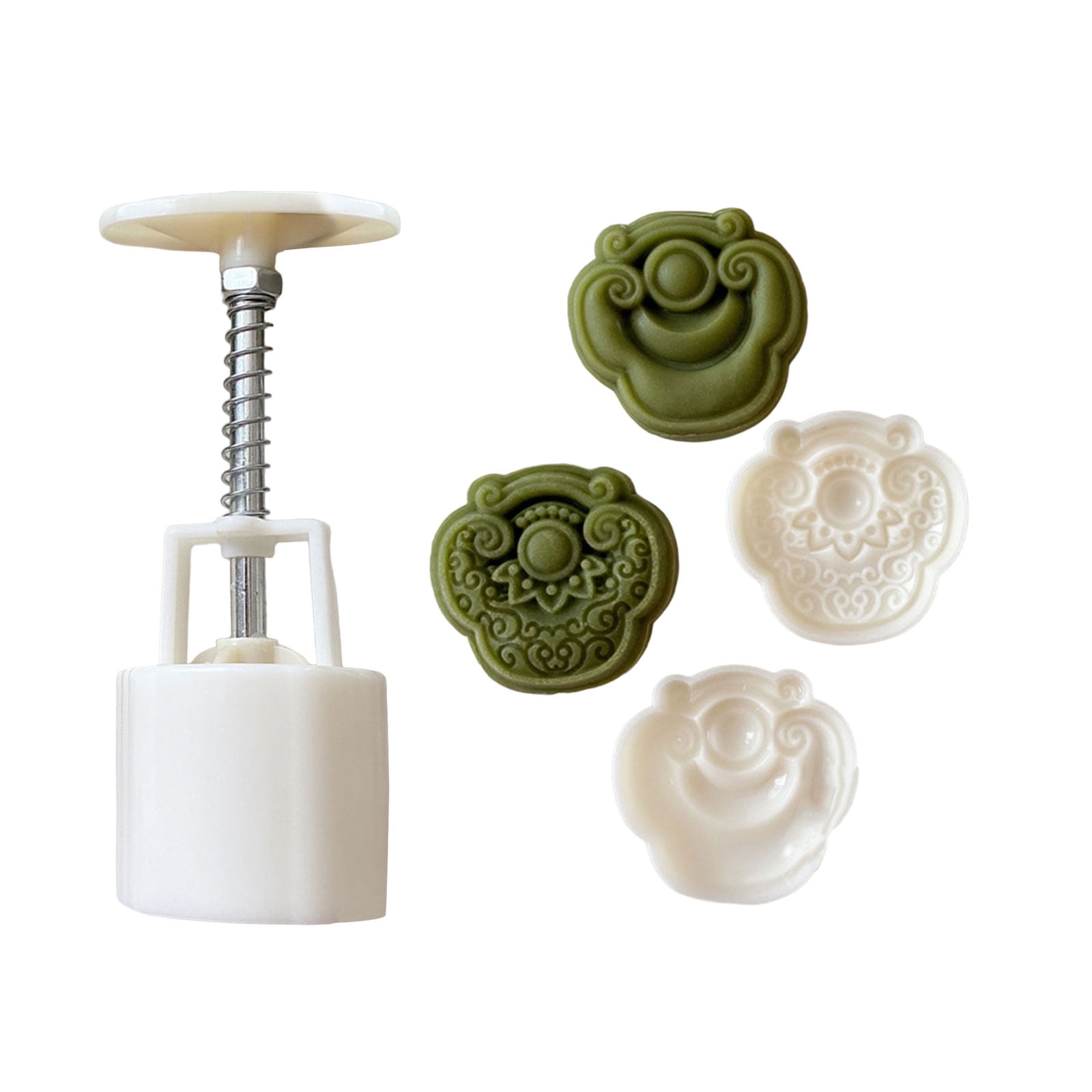 Divine Molds MidAutumn Festival Maker Cookie Stamps Hand Pressure ...