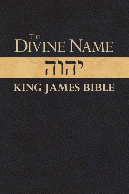 Divine Name-KJV Bible by Jack Davidson, Paperback, Word of Jehovah ...