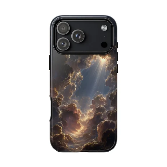 Divine Sunrays Light Cloud Heaven Case for iPhone 17 through 11 Pro Max ...