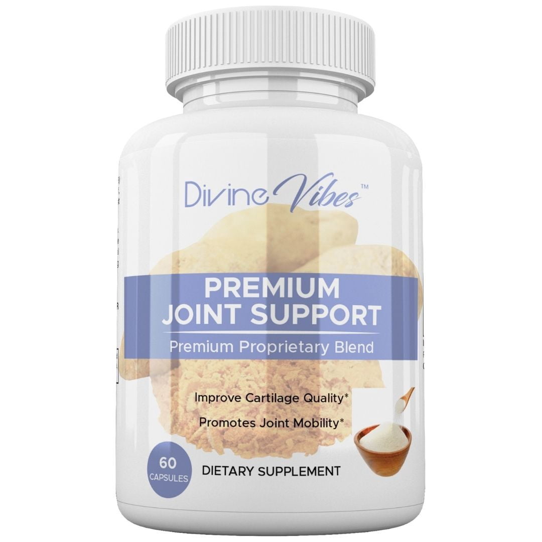 Divine Vibes Premium Joint Support Supplement - Glucosamine Sulfate ...