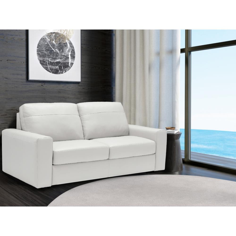 Sunset Trading Divine Leather Sofa Sleeper - Walmart.com