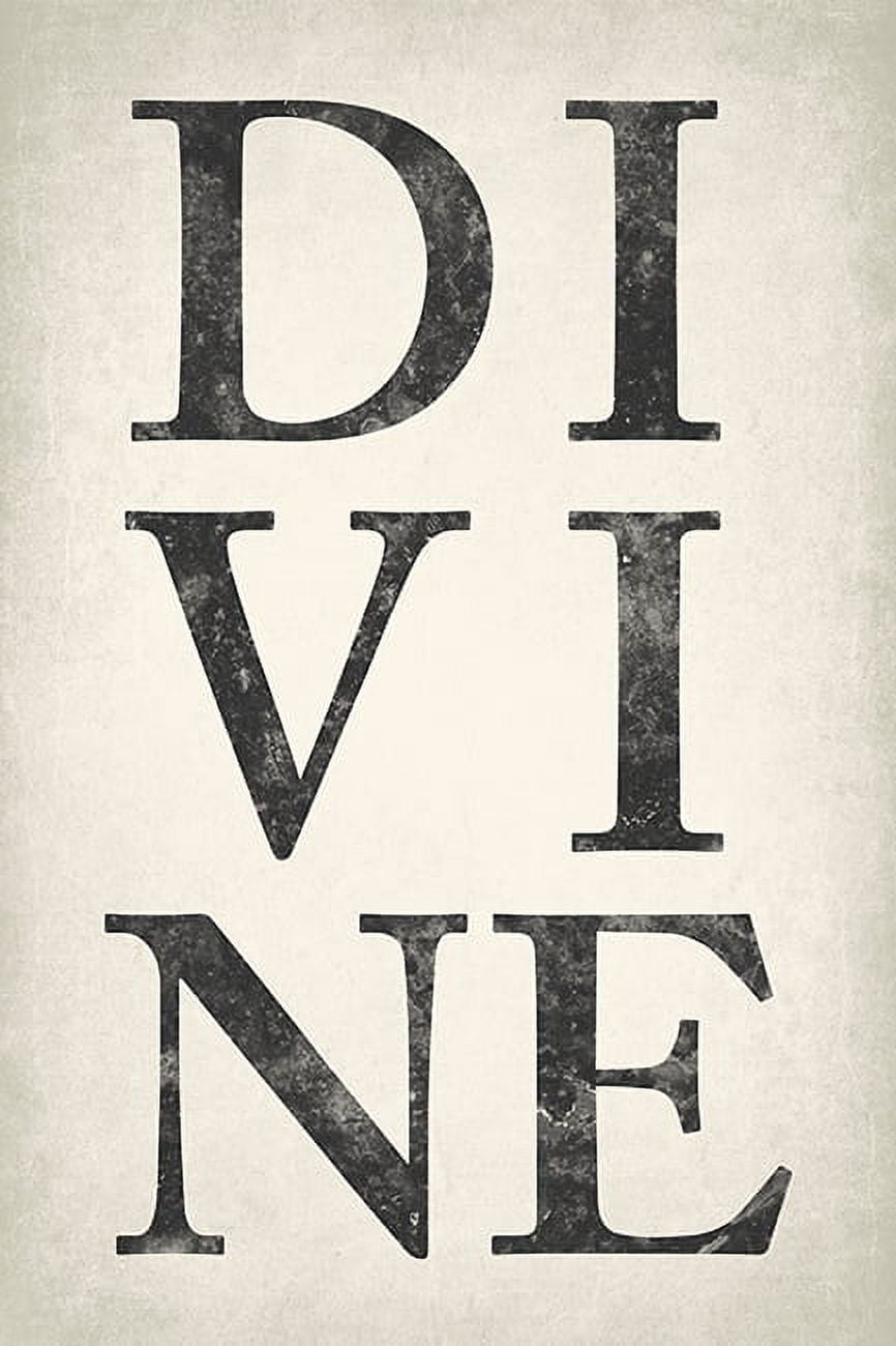 Divine, motivational poster print - Walmart.com