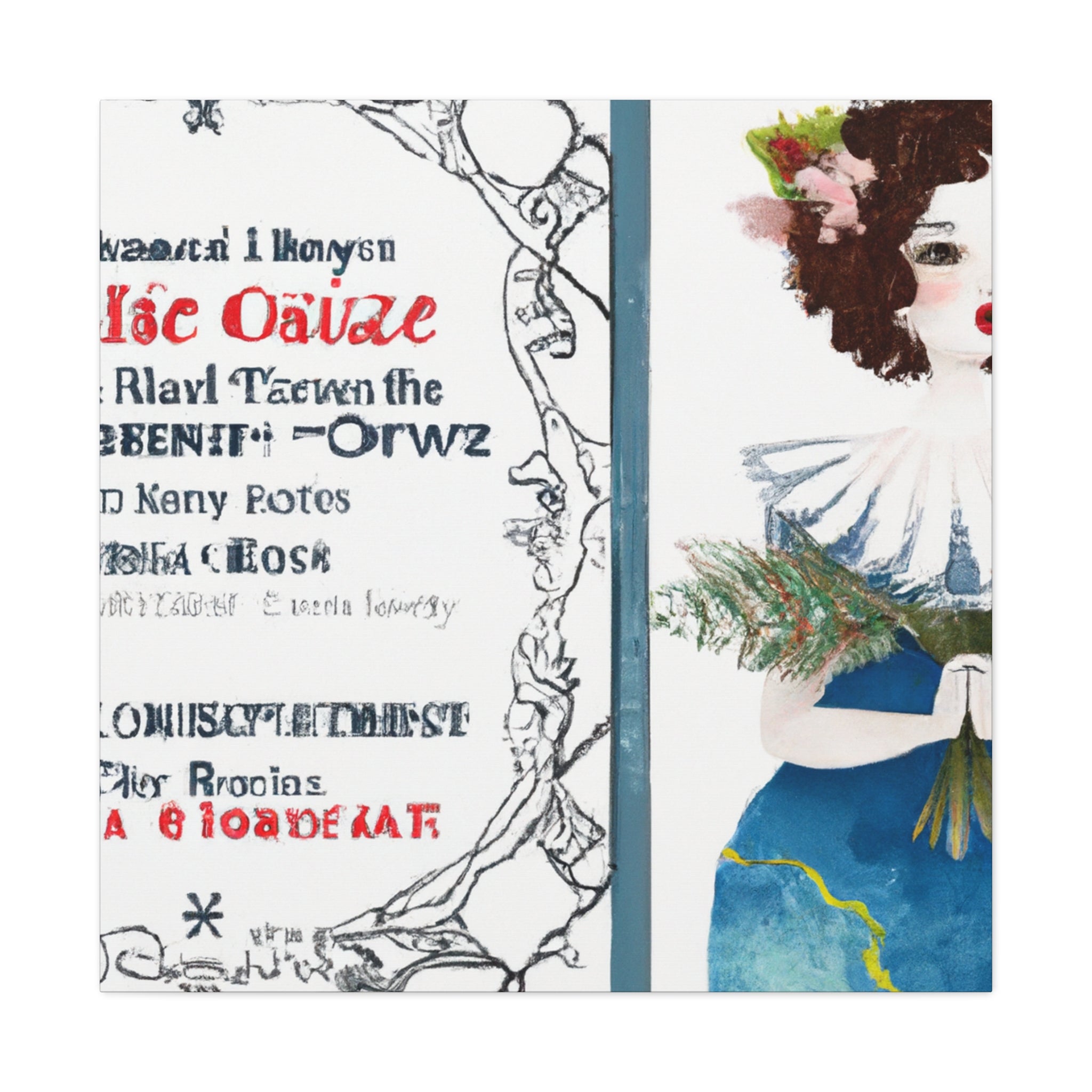 Divinely Delicate Elegance - Canvas - Walmart.com