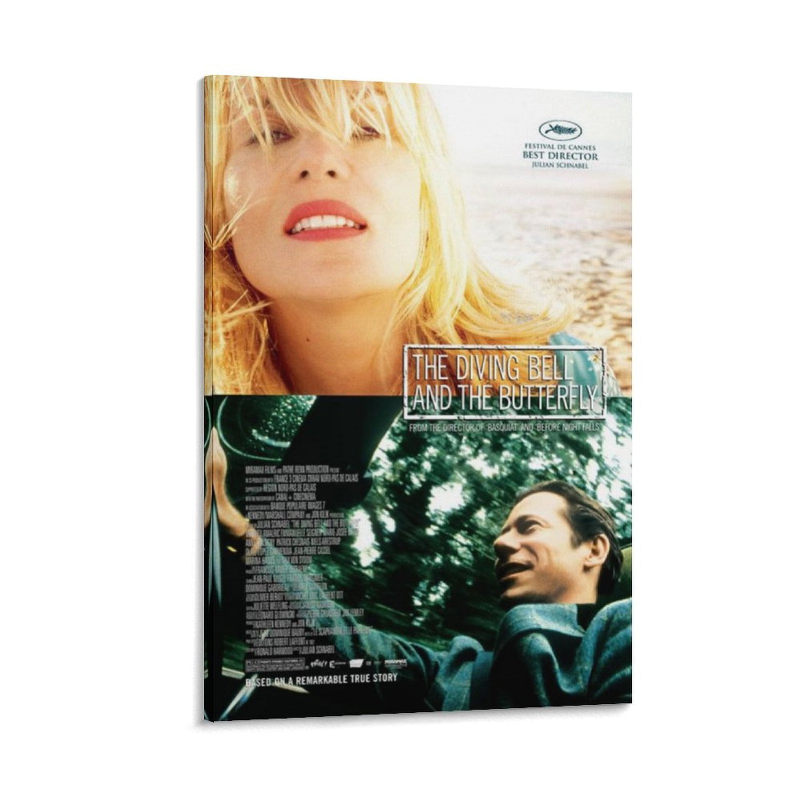 The Diving Bell And The Butterfly Movie Poster Poster Cool Artworks ...