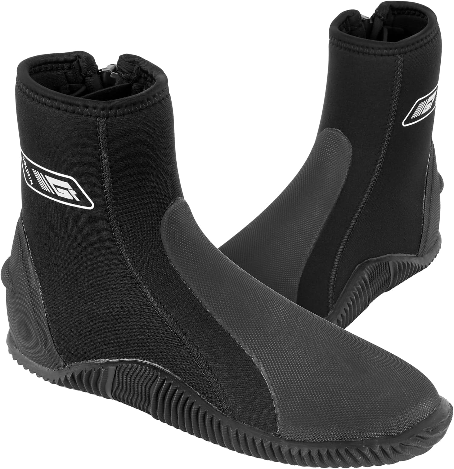 Diving Boots for Adult Anti-Slip Rubber Sole Booties for Water Dive ...