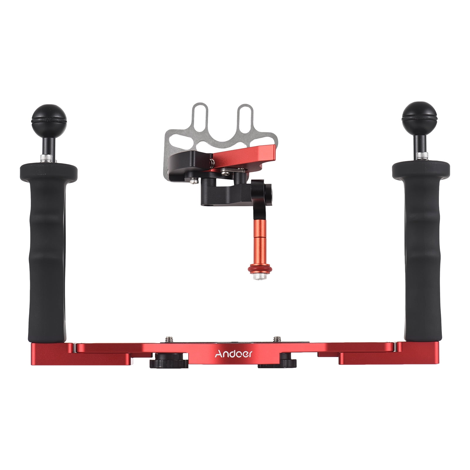 Diving Bracket,Handheld Stabilizer Handle Camera Dual Camera With ...