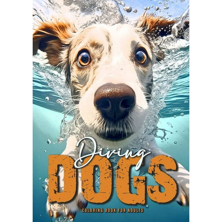 funny dog coloring book