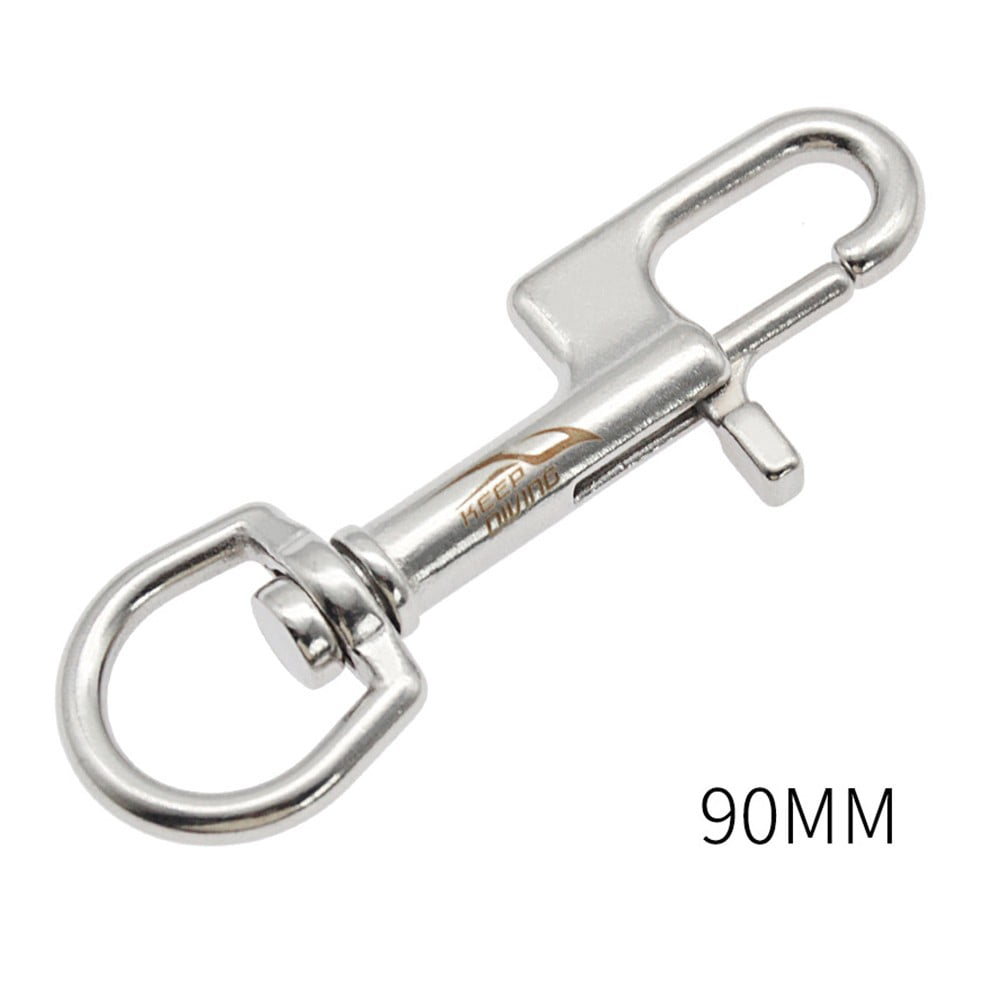 Diving Double/Single Ended Clip Hook Bolt Snap Scuba Buckle Hook Bolt ...