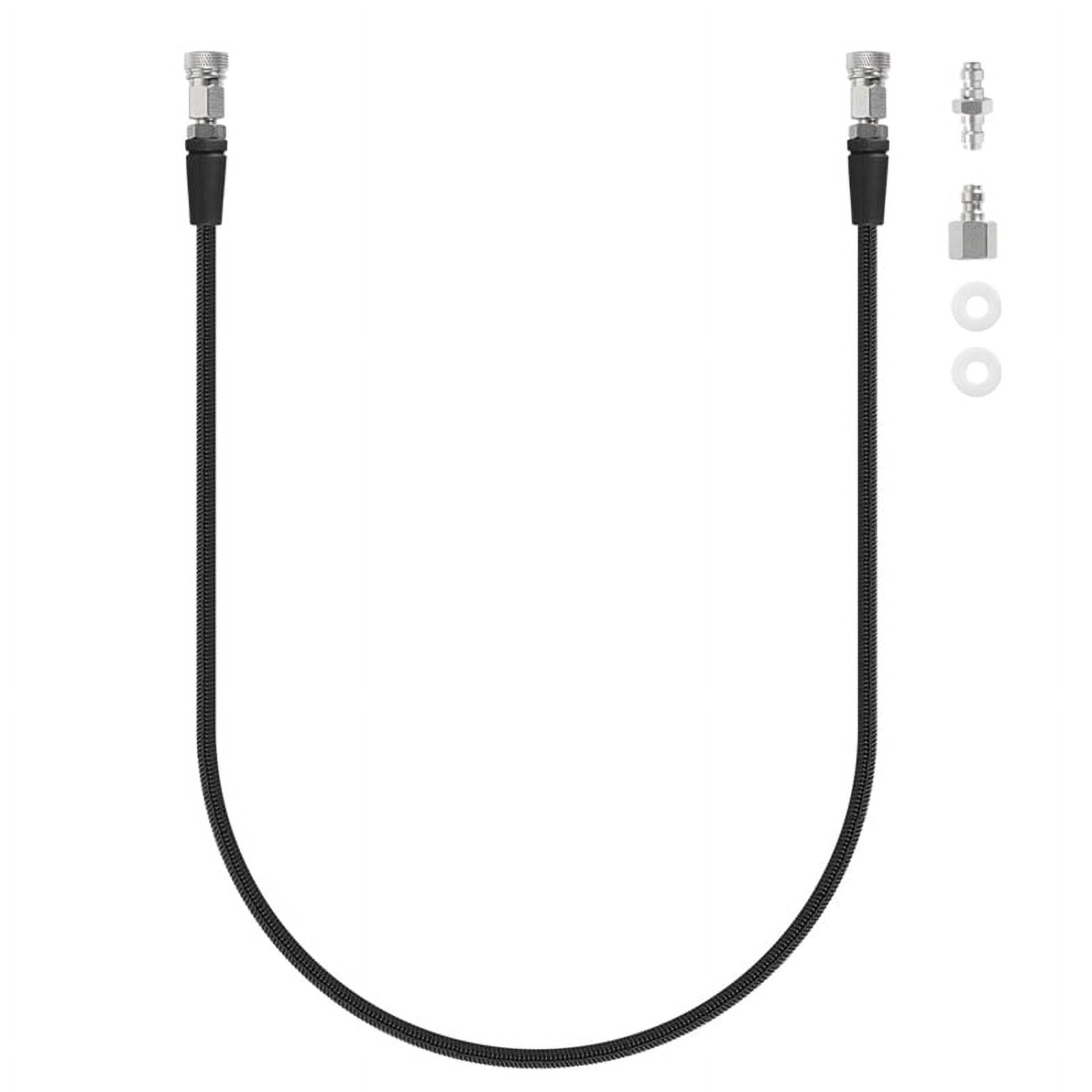 Diving Dual Female Connector High Pressure Regulator Hose Carbon Fiber ...