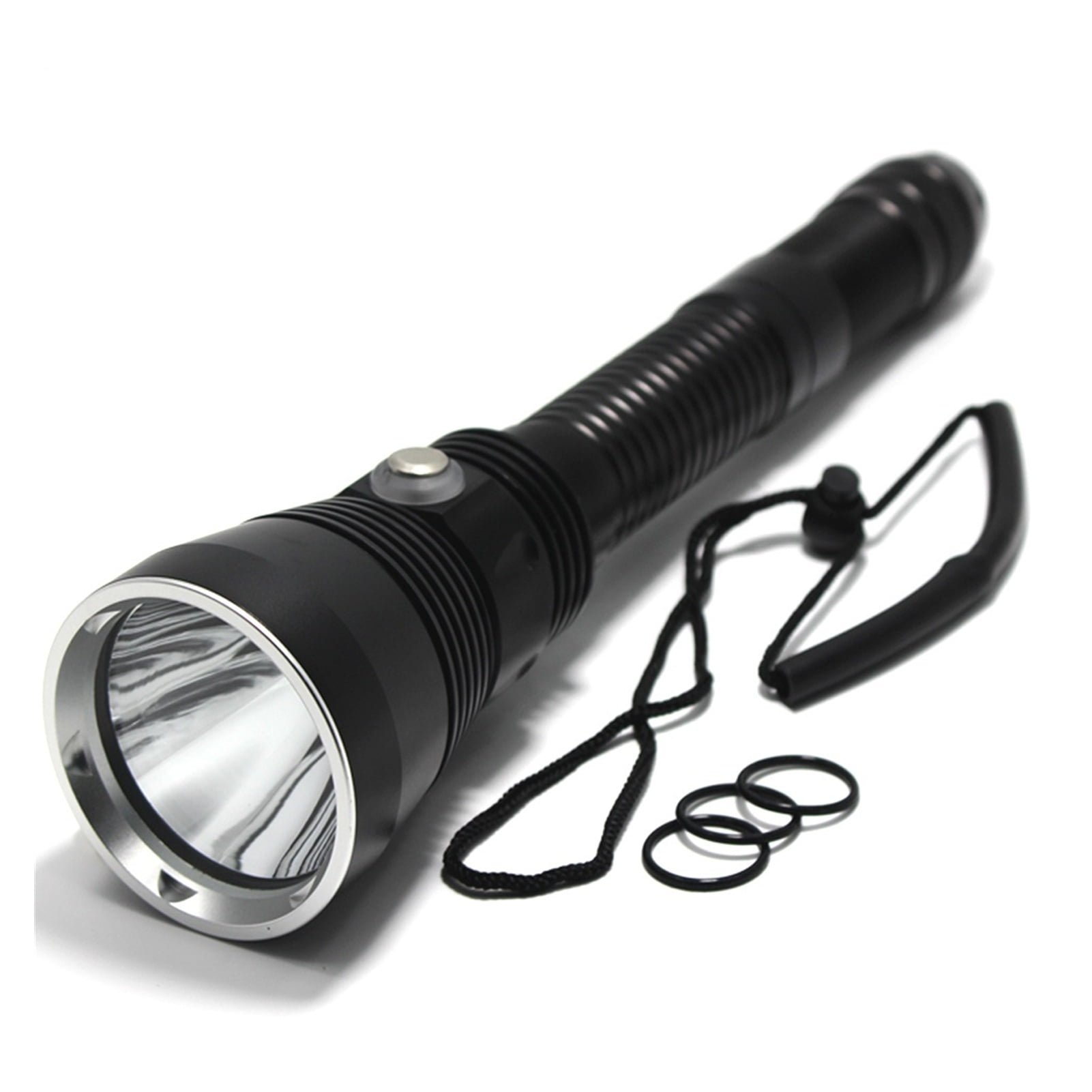 Diving Flashlight IPX8 Lights 100M Underwater LED Torch Submersible ...