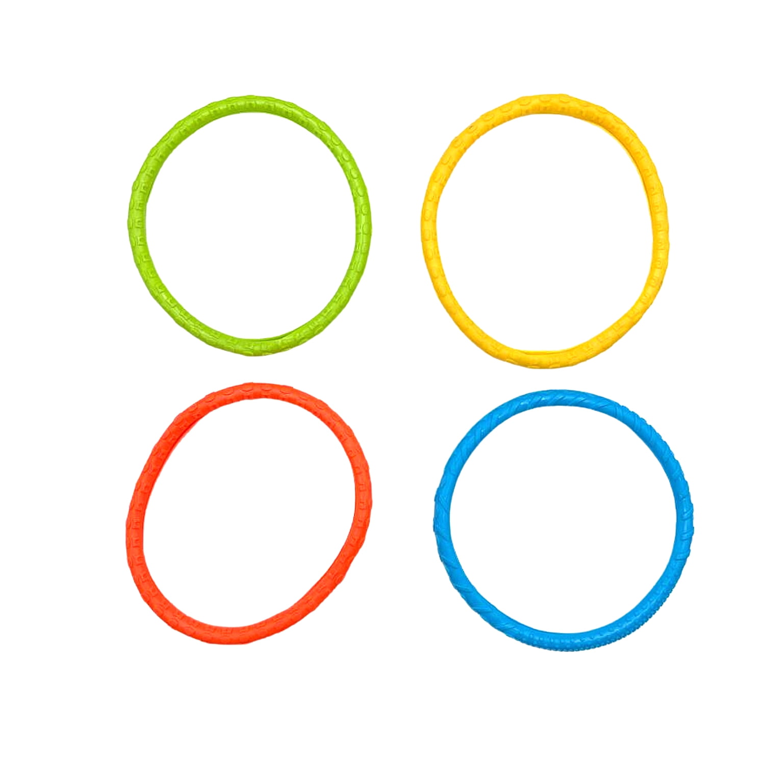 Diving Game 4pcs 6" Ring Pool Toy Kids Weighted - Walmart.com