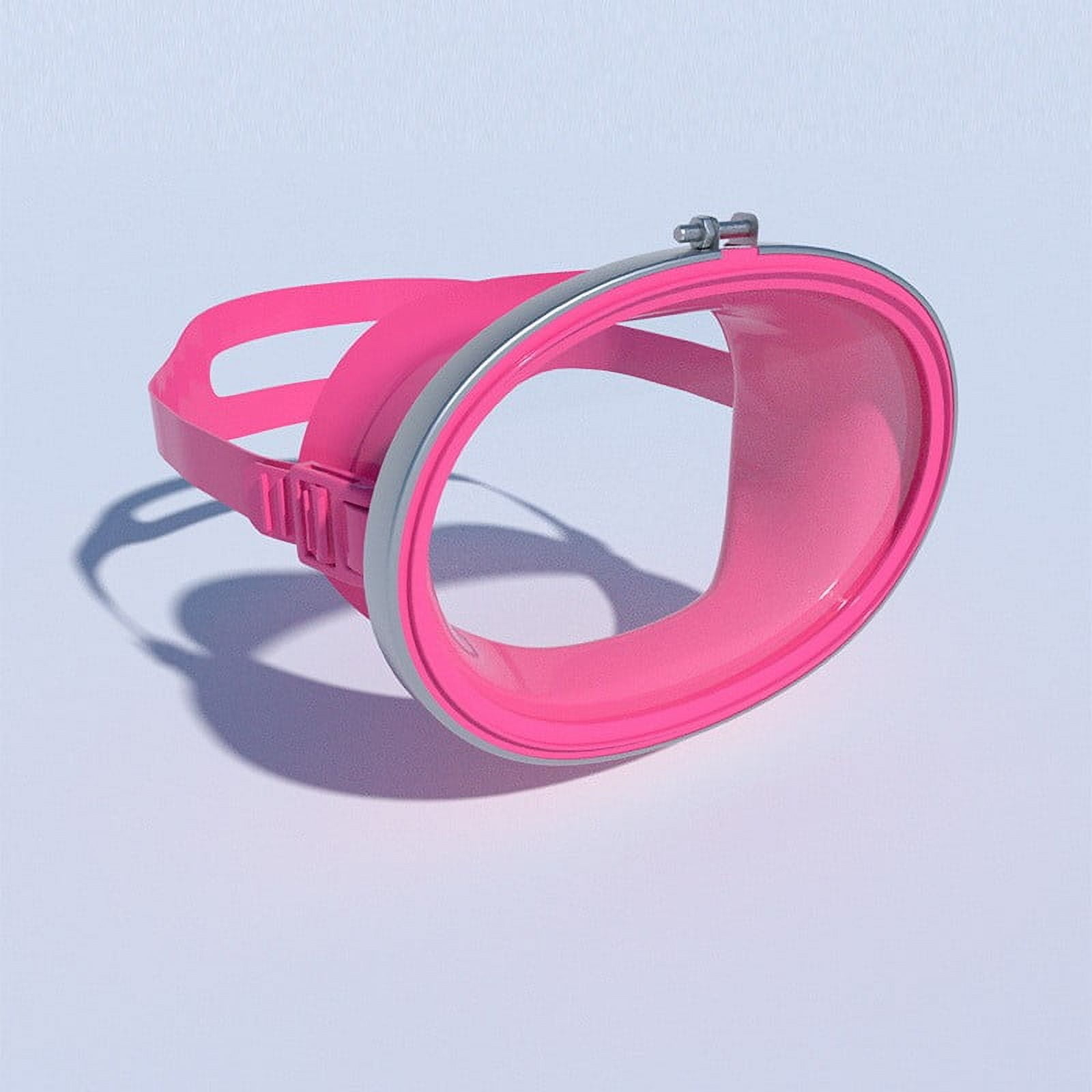 Diving Goggle Liquid Silicone HD Tempered Glass Dive-Mask Snorkeling ...