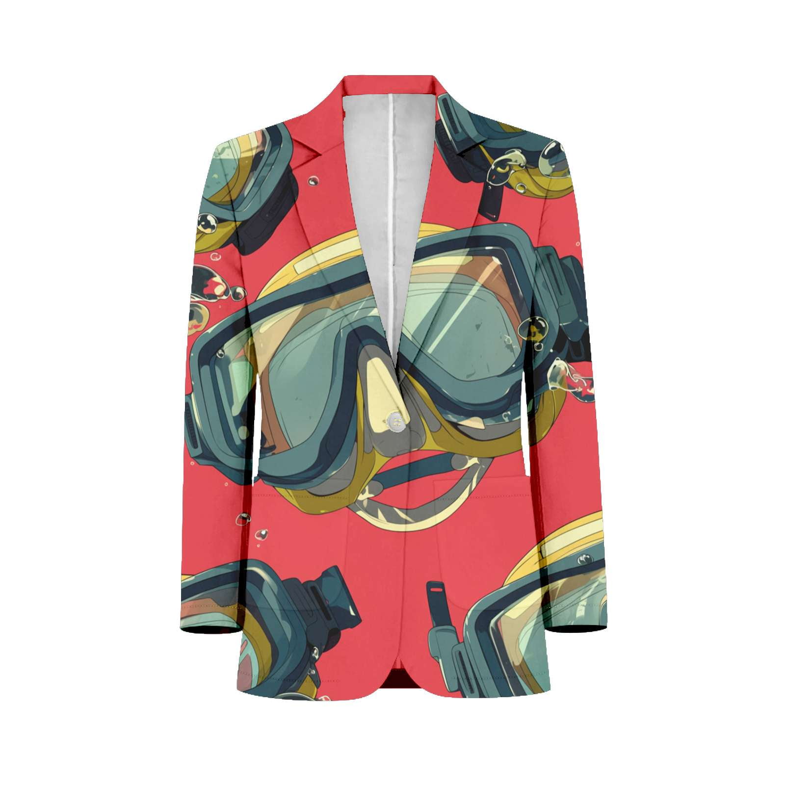 Diving Goggles Diving Enthusiast Men Blazers Slim Clothing Summer ...