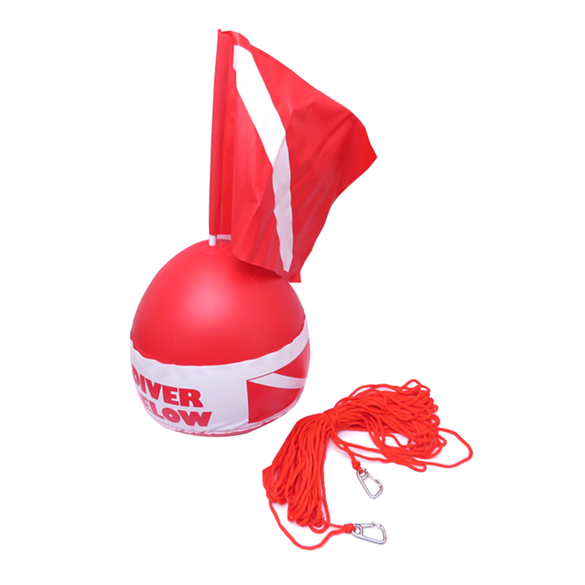 Diving Inflatable Signal Floater Snorkel Scuba Dive Marker Flag Sign ...