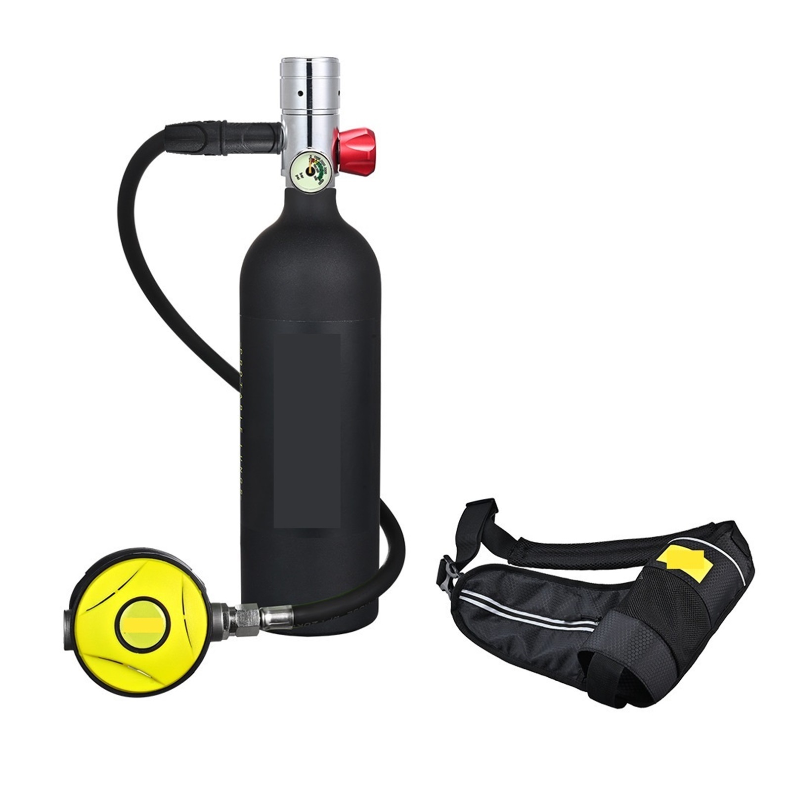 Diving Oxygen Cylinder 1L Capacity Portable Diving Respirator ,Safe and ...