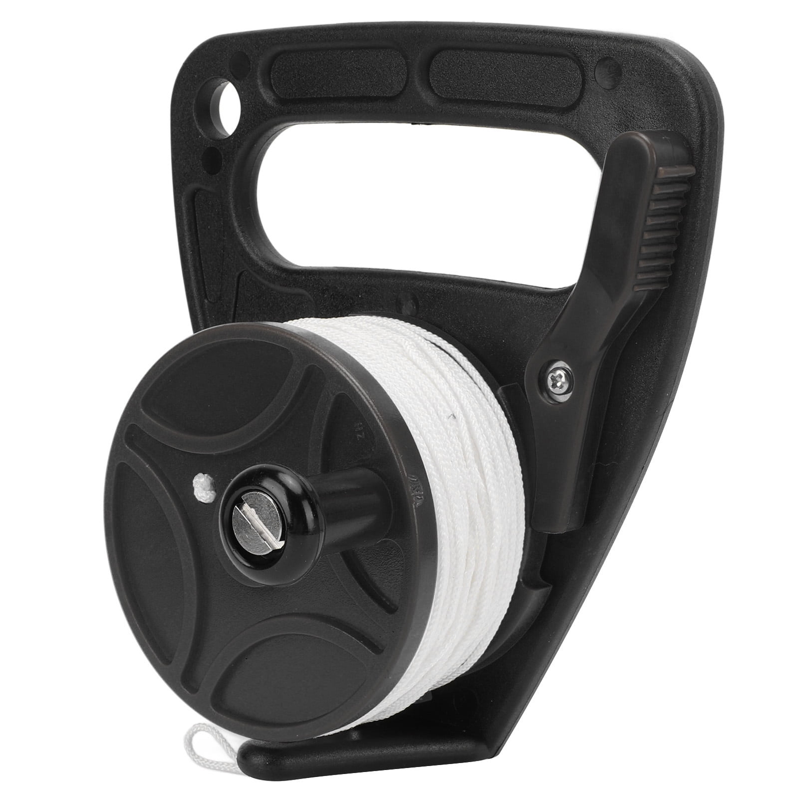 Diving Reels Dive Rope Spool Finger Reel Multi Purpose with 46m White ...