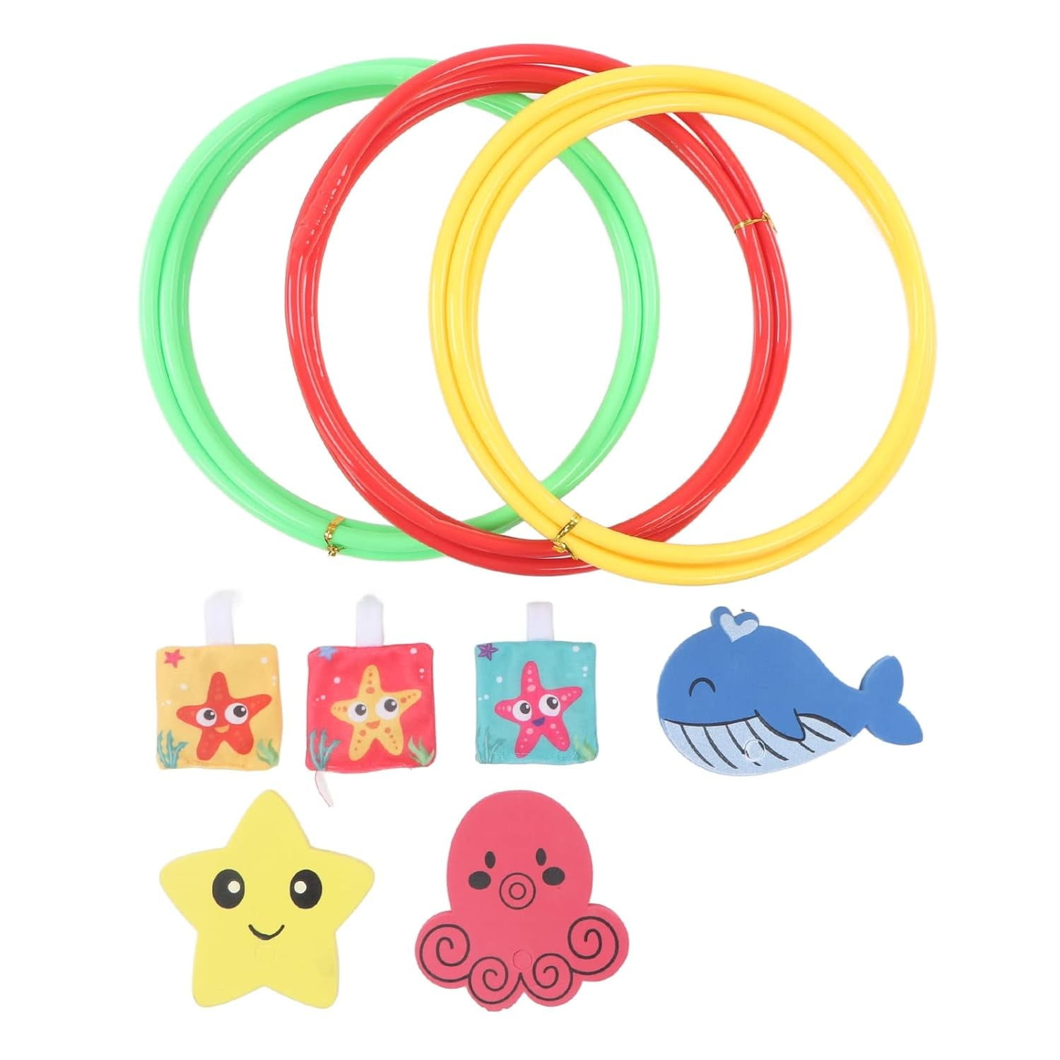 Diving Rings Toy For Kids Swimming Training Durable & Portable ...