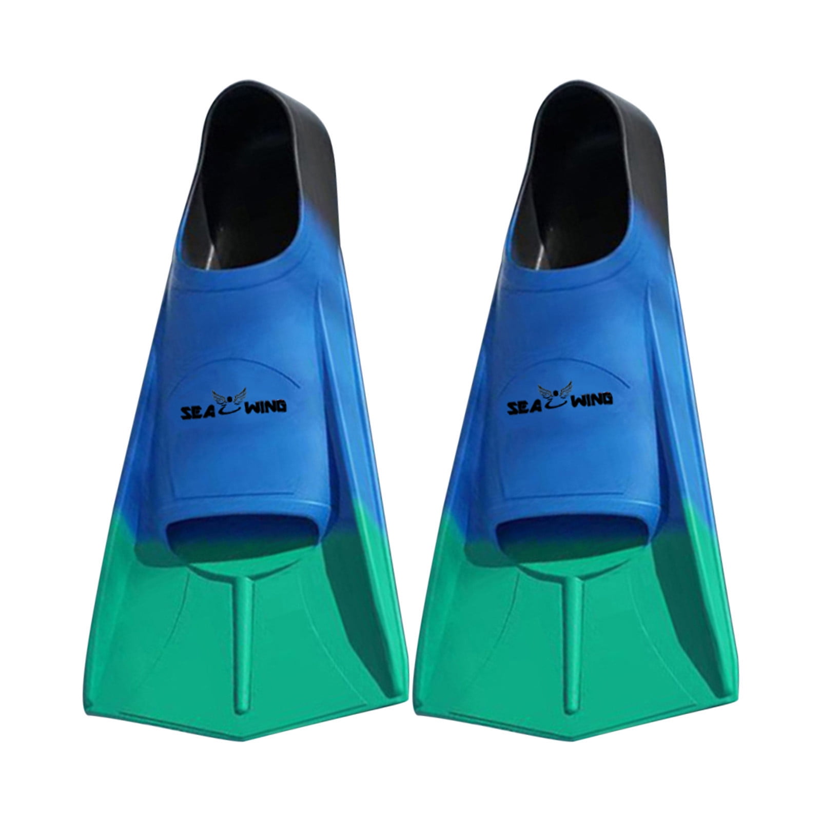 Diving Short Fins for Swimming Training, Slip Resistant Sole, Leg ...