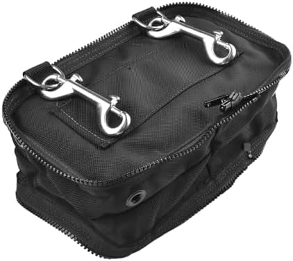 Diving Side Mount Storage Pocket, Sidemount Pouch Bag with Stainless ...
