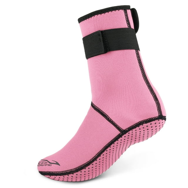 Diving Socks 3mm Neoprene Beach Socks Thermal Wetsuit Boots Slip Diving ...