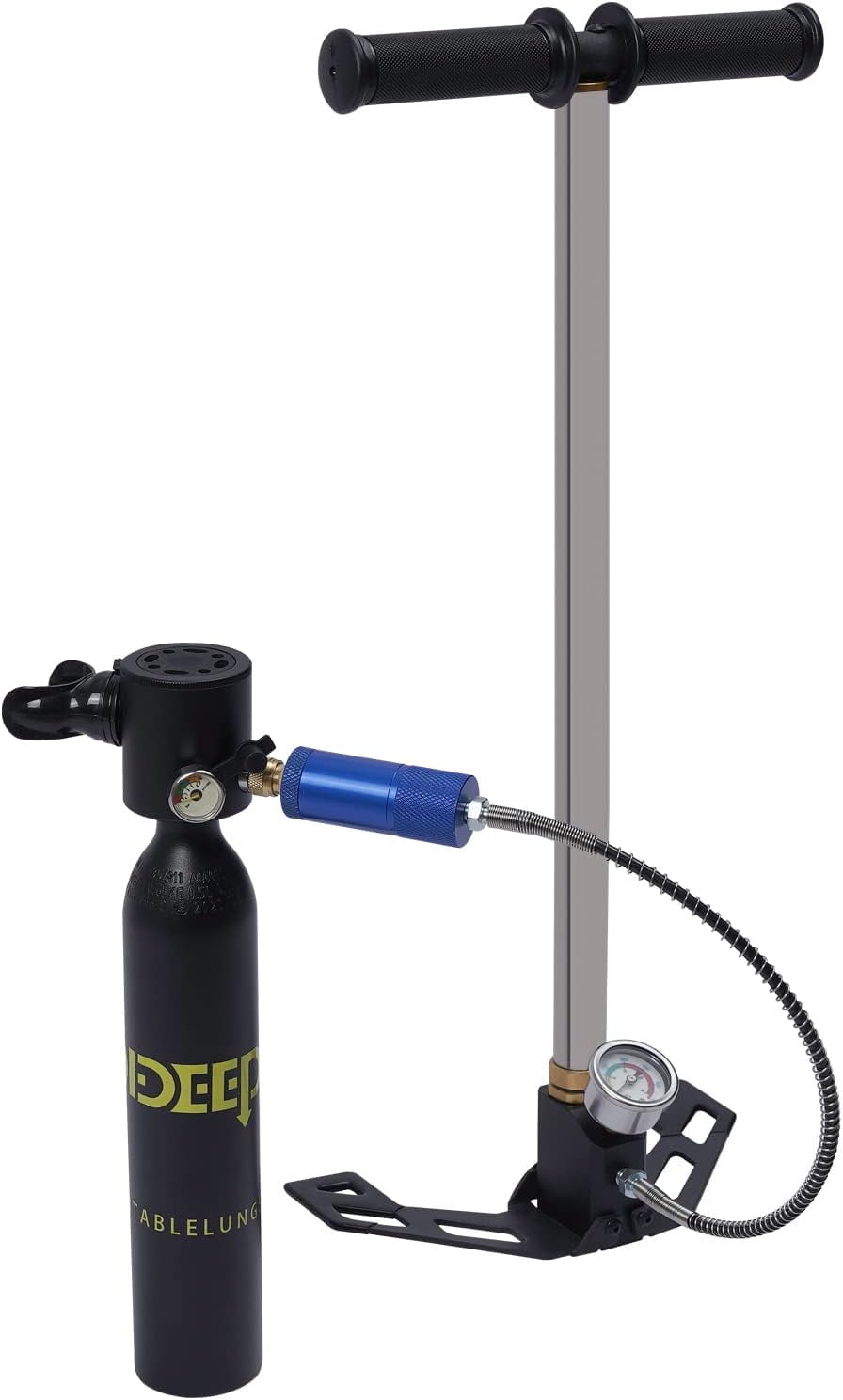 Diving Tank Equipment, 0.5L Oxygen Air Tank Diving Equipment Kit, Mini ...