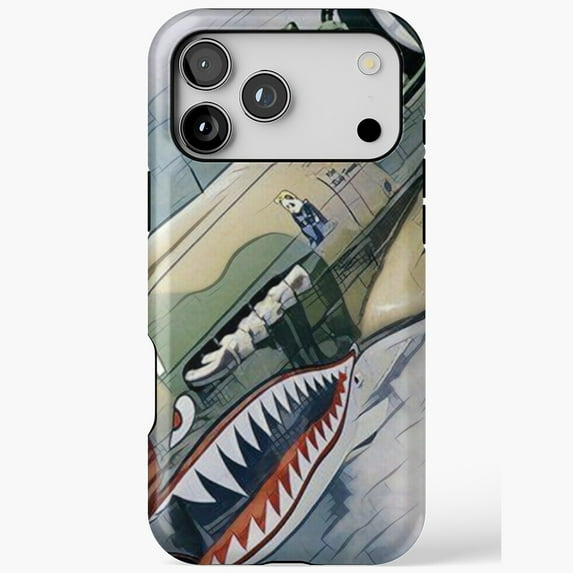 Diving Tiger Animal Wildlife Illustration iPhone Case 17 16 15 14 13 12 ...