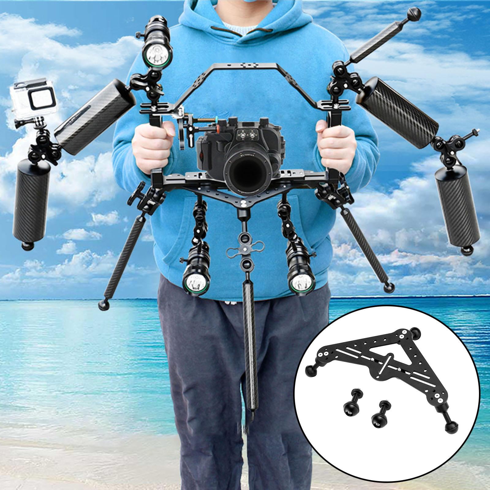 Diving Tripod Support, Waterproof Aluminum Alloy Handheld Camera Tripod ...