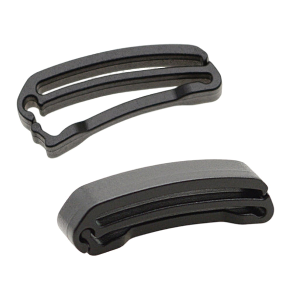Diving Webbing Belt Ending Clip 3 Size Option Adjust Keeper Buckle ...