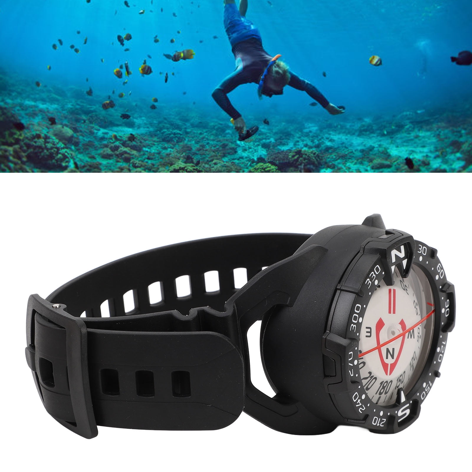 Diving Wrist Compass, Wrist Mount Compass Accurate For Outdoor ...
