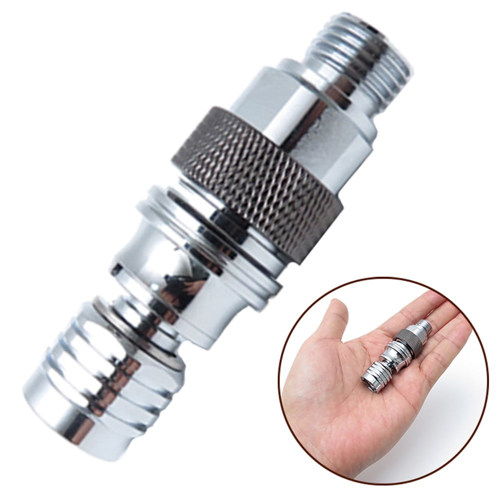 Diving full face secondary head adjuster self-locking connector adapter ...