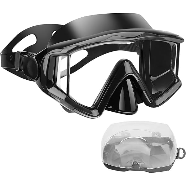 Diving mask Anti-Fog Swimming Snorkel mask Suitable for Adults Scuba ...