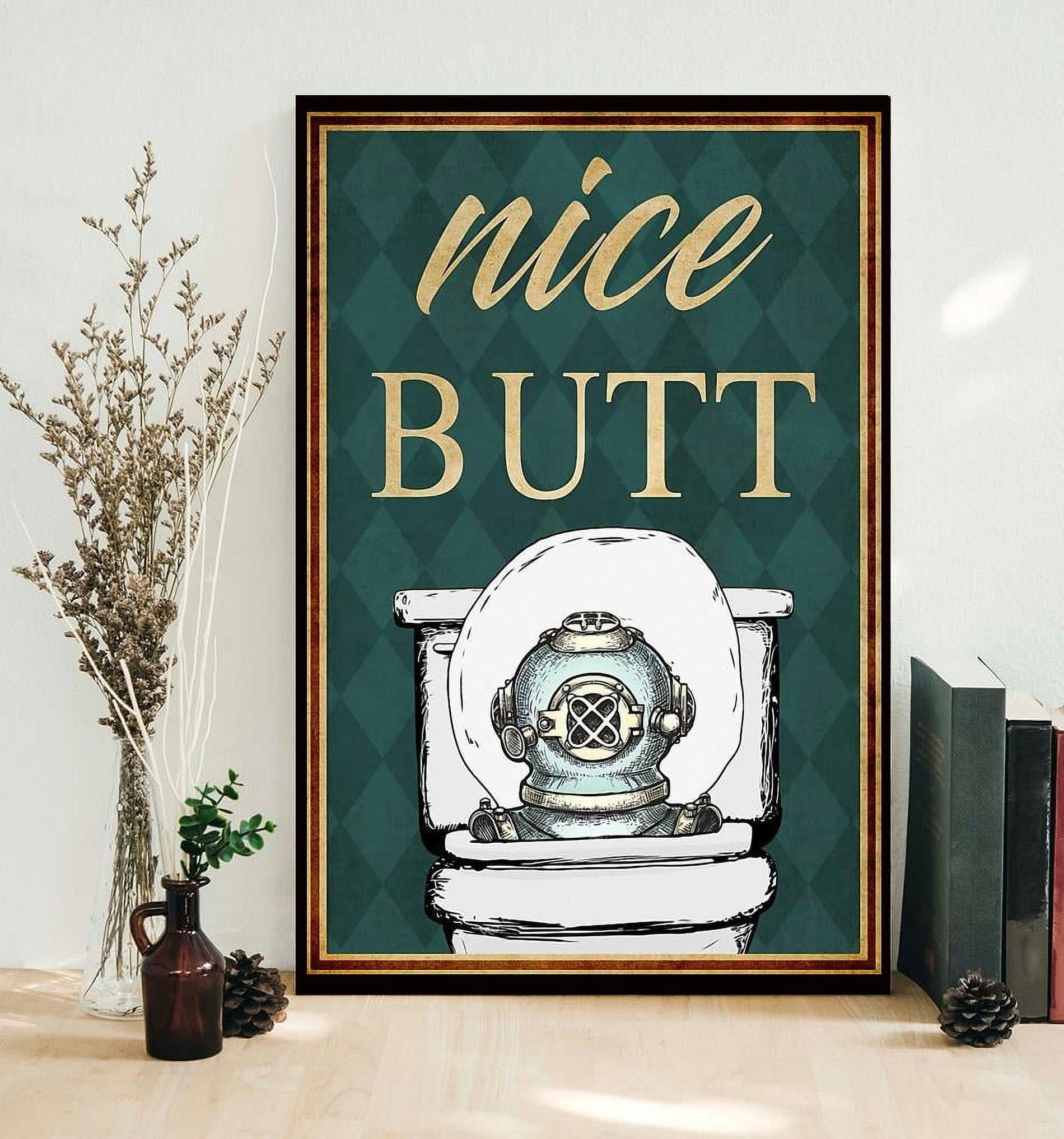 Diving nice butt poster 24 x 36 Inch Poster - Walmart.com