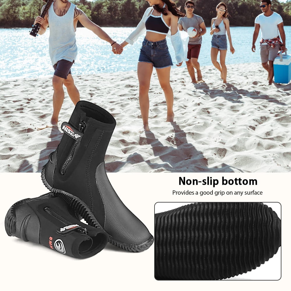 Diving shoes,Men And Women With Side Zipper Side Zipper Men Dive With ...