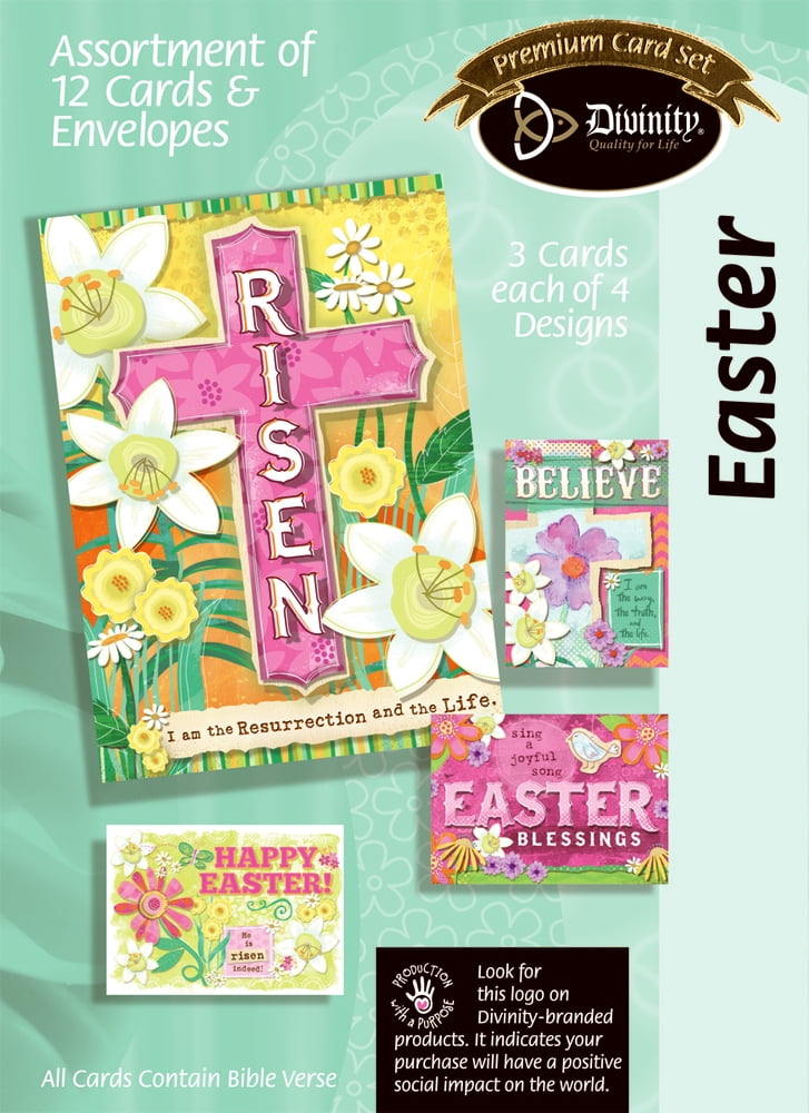 Card-Boxed-Easter-Risen (Box Of 12) - Walmart.com