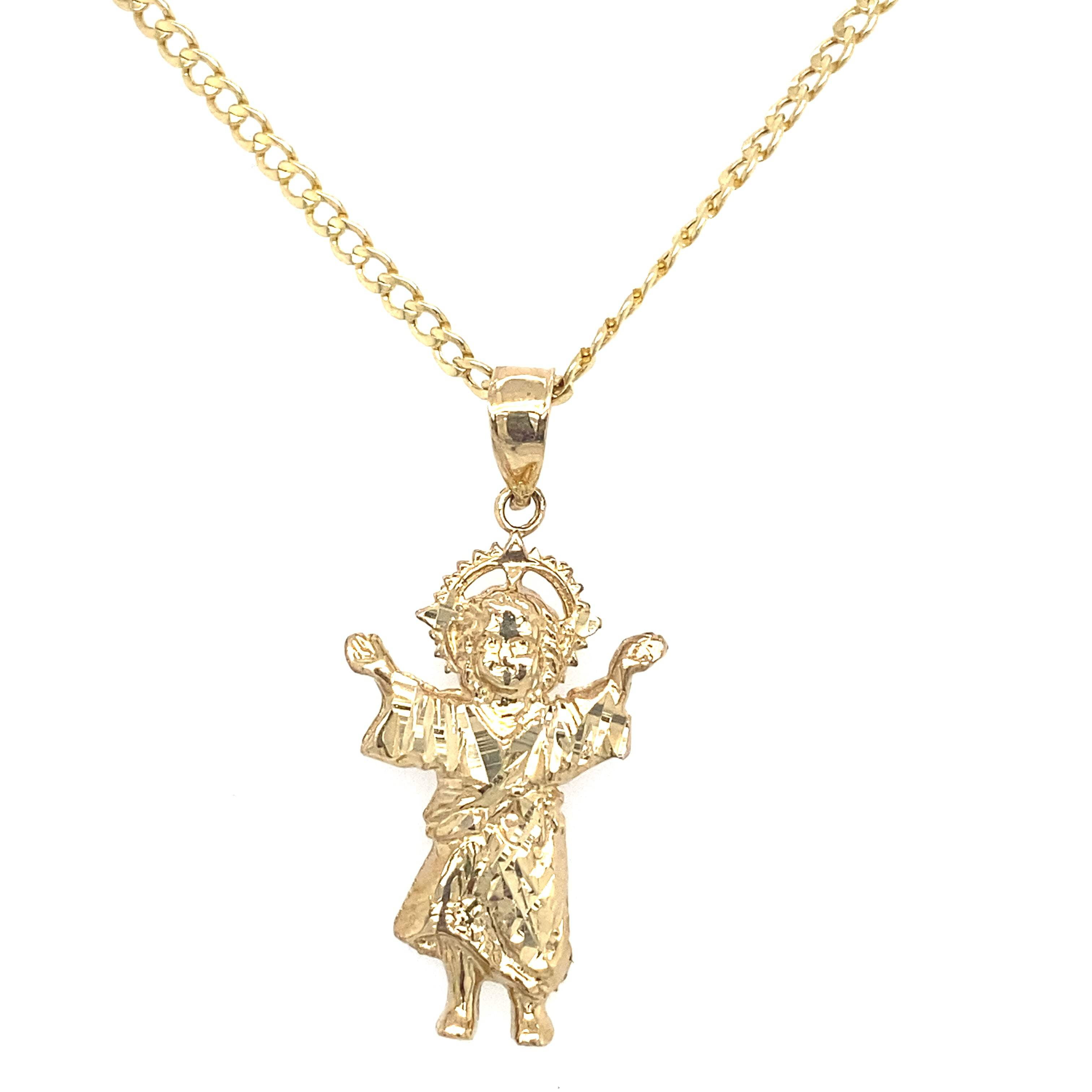 Divino Niño Charm w/ Chain - Walmart.com