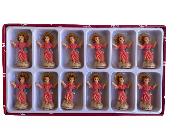 Divino Niño Mini 3" Set 12 Pcs Religious Figurine Divine Child Jesus ...