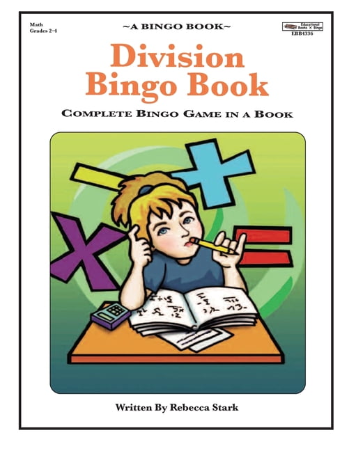 Division Bingo Book: Complete Bingo Game In A Book (Bingo Books ...