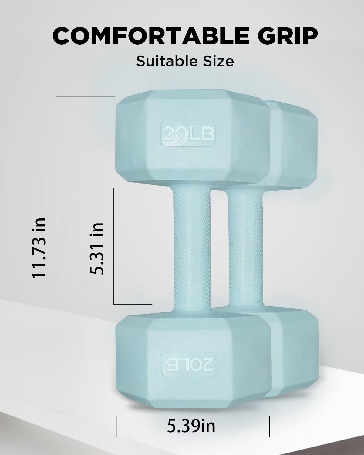 Divmystery Dumbbell Hand Weight Sets of 2 - Multiple Weight Options ...