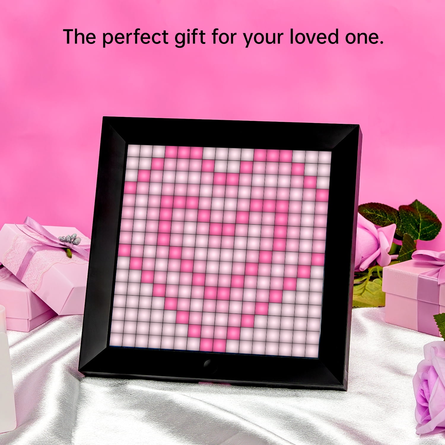 Divoom Pixoo DIY Picture Artwork -- Cool Pixel Art Frame with 16*16 LED ...