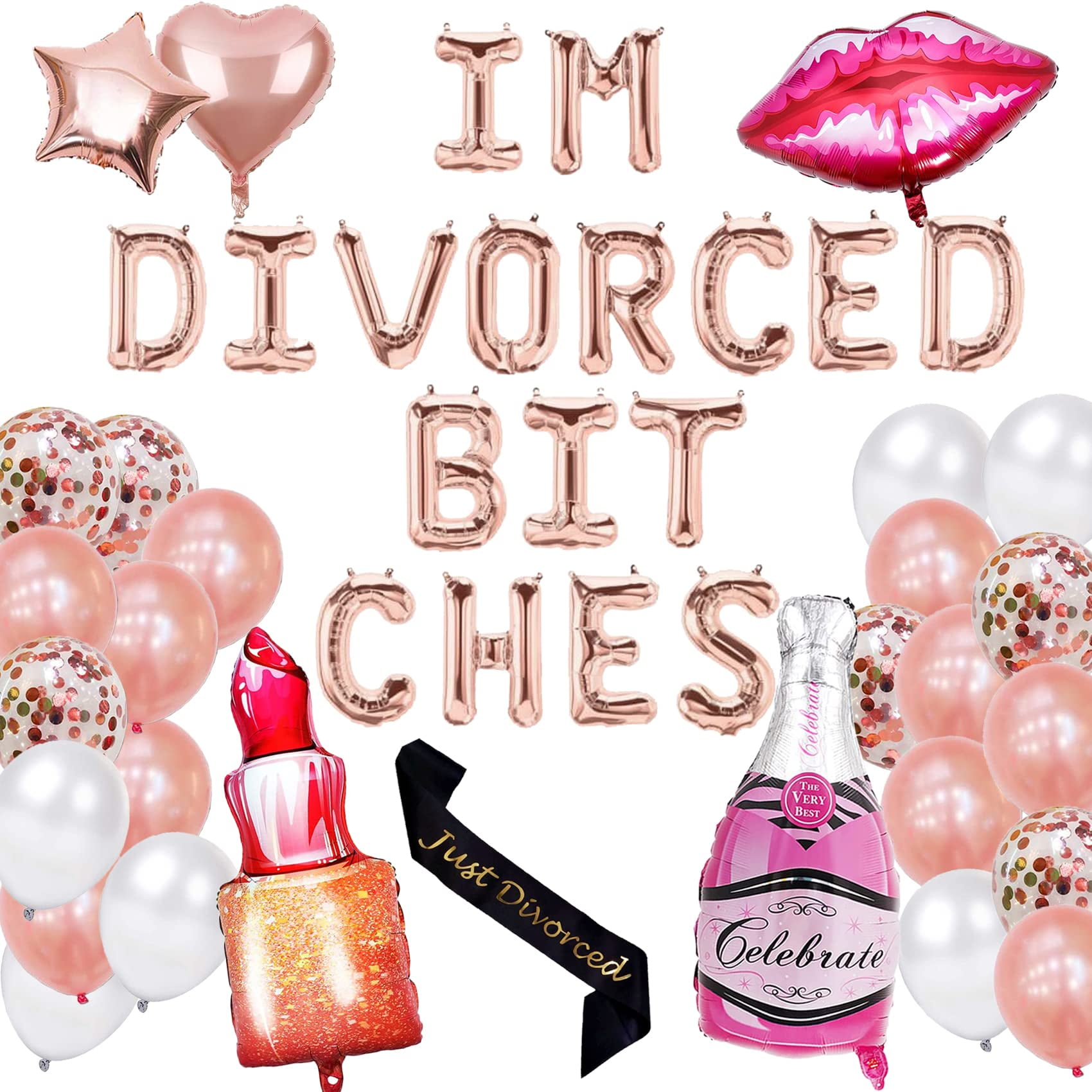 Divorce Party Decorations Kit - Celebrate with Style and Elegance ...