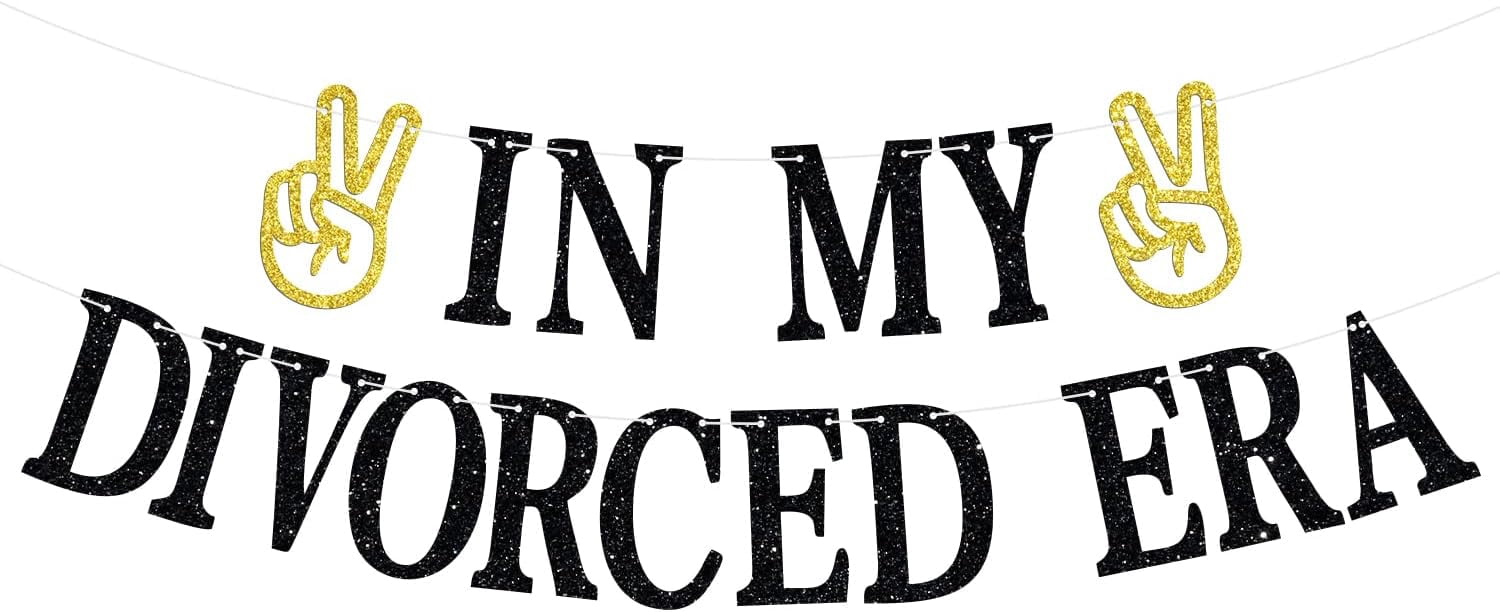 In My Divorced Era Banner, Officially Divorced/Just Divorced/The End of ...