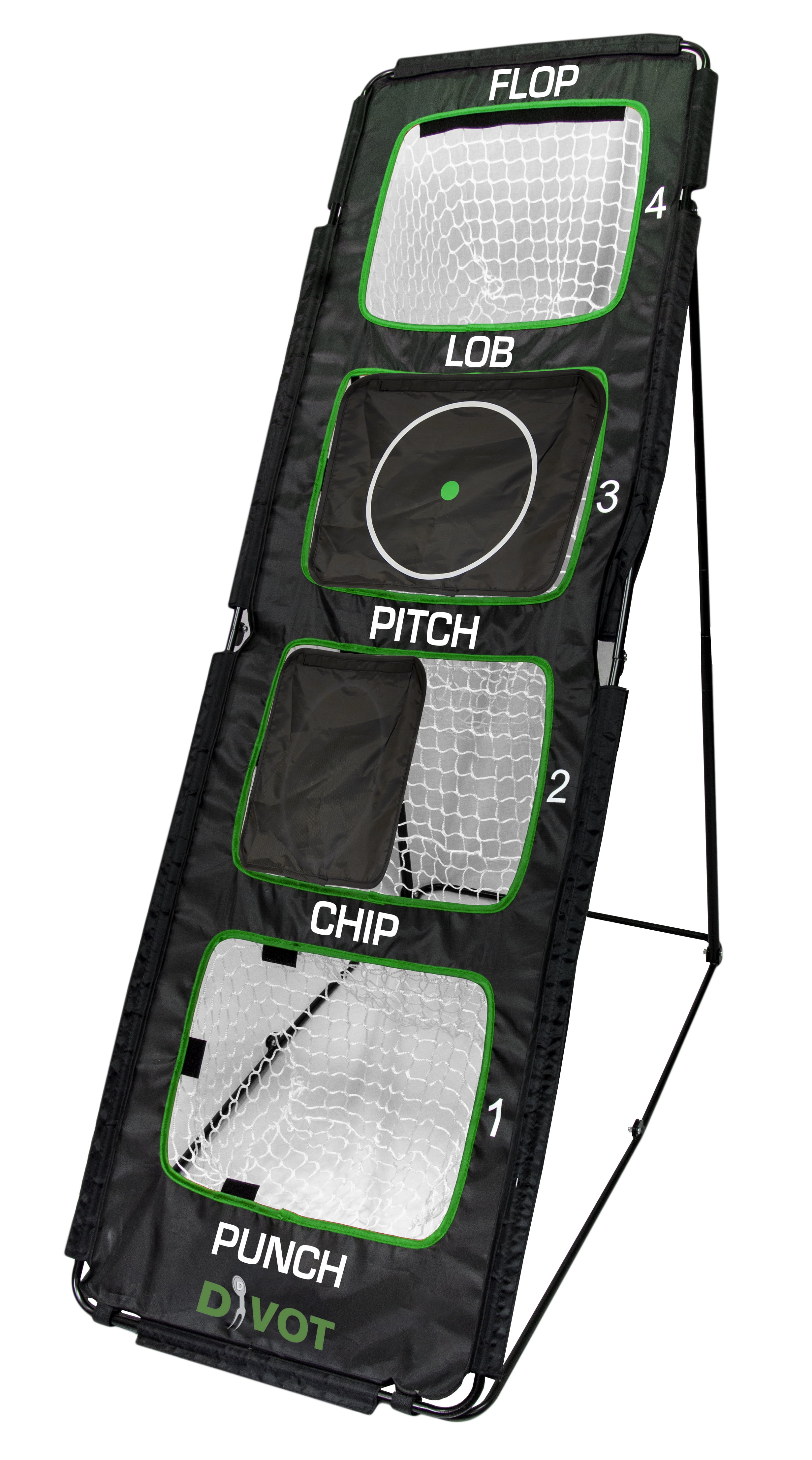 Divot Golf Short Game Practice Net Black Nets New - Walmart.com